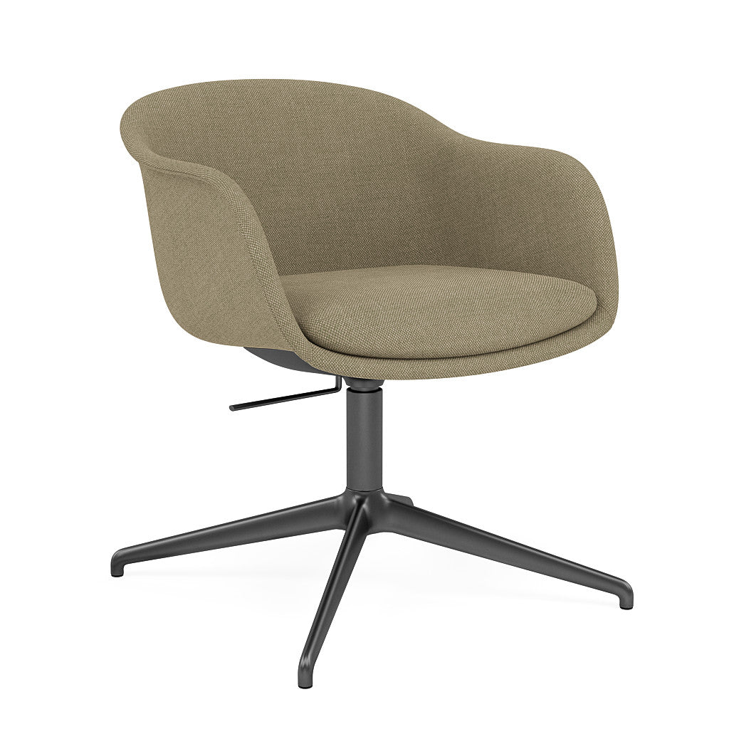 Muuto | Fiber Conference Armchair Textile Swivel Base - Return & Tilt ...