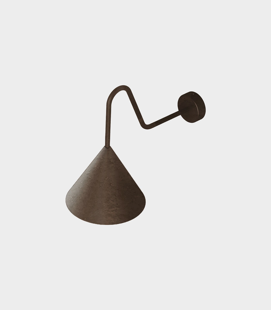 Il Fanale | Cone Wall Light - Iron – OSCAR AND WILLOW